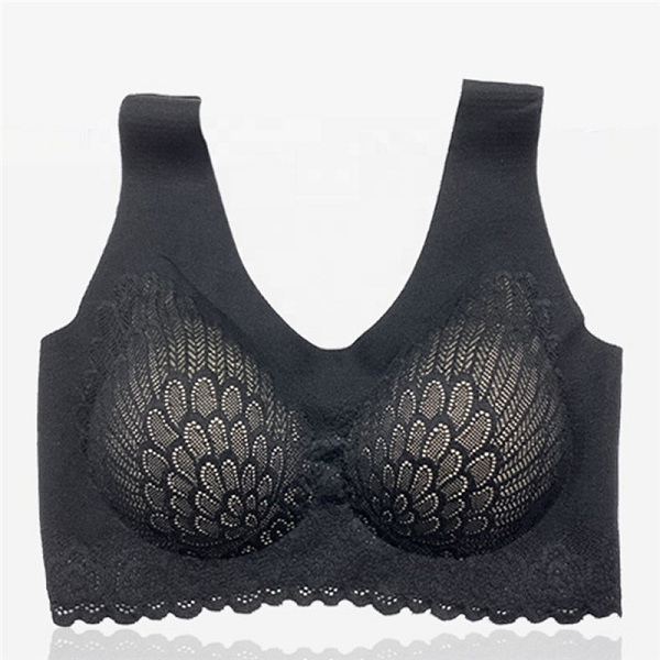 Ladies Push up Bralette Lace Wing Bra - Olpodam